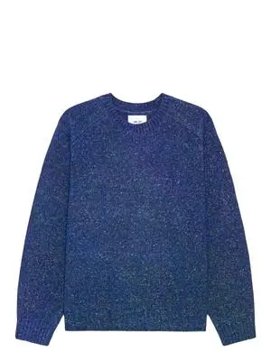 Nn07 Jim Flecked Sweater - Blue