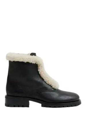 SIMKHAI Noah Shearling Lug Boots