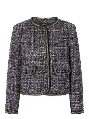 ETRO Crew Neck Long-sleeve Coat