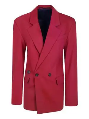 EUDON CHOI Neda Double-breasted Crossover-strap Blazer