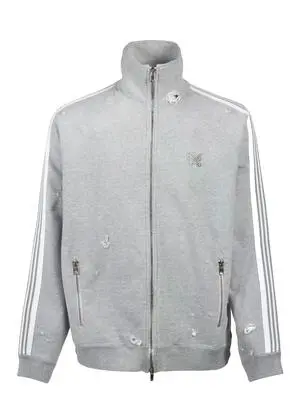 NEEDLES Damaged Cotton-jersey Track Jacket