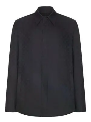 GUCCI Gg Cotton Canvas Shirt