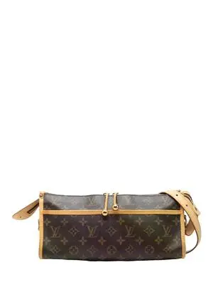 LOUIS VUITTON 2006 Monogram Popincourt Long Crossbody Bag - Brown