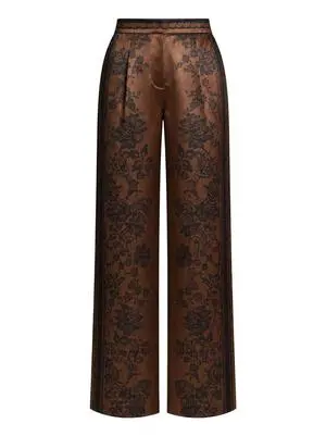 RAISHMA Brown Jemma Chocolate Trousers Brown