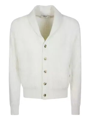 Altea Shawl-collar Ribbed Cardigan - Neutrals