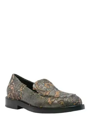 AGL Zenit Floral-jacquard Loafers
