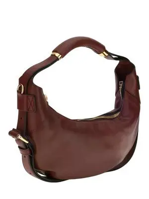 Moschino Logo-debossed Shoulder Bag Brown