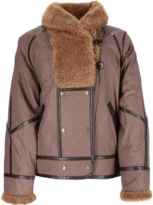MARANT ETOILE Parka Imbottito "olinka - Brown