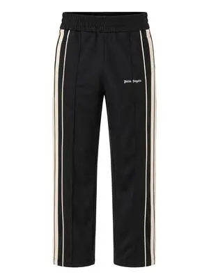 Palm Angels Pantalone Jogger Con Logo - Black