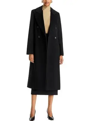 Fleurette Emerson Wool & Cashmere Coat - Black