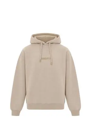 Axel Arigato Organic Cotton Logo Hoodie - Dark Beige