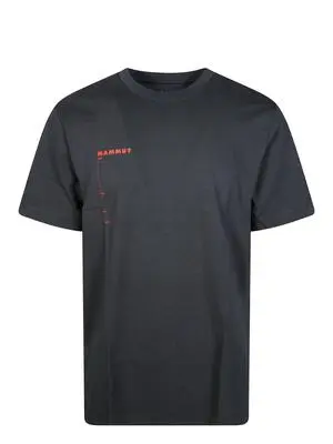 MAMMUT Short Sleeve T-shirt - Nero