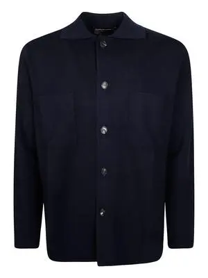 FILIPPO DE LAURENTIIS Jacket Shirt - Blu