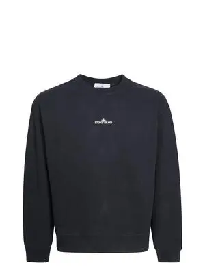 Stone Island Stone-effect Sweatshirt - Nero