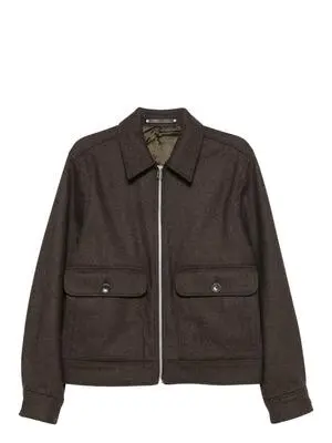 Paul Smith Tailored Wool-blend Coat - Brown