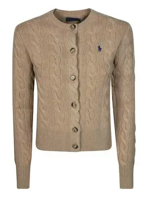 Polo Ralph Lauren Polo Ralph Lauren Polo Cardigan For Women Marrone