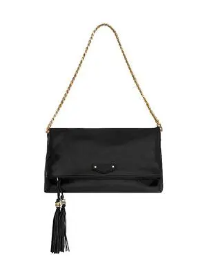 Rebecca Minkoff Tessa Convertible Leather Clutch - Black