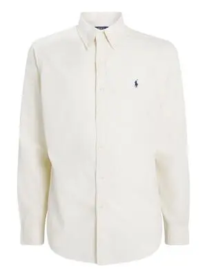 Polo Ralph Lauren Custom-fit Corduroy Shirt - Ivory