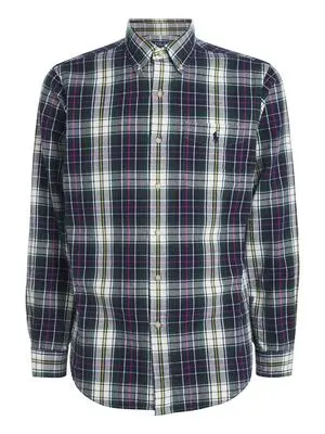 Polo Ralph Lauren Cotton Check Oxford Shirt - Navy