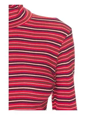 Dries Van Noten Hetala Top In Cream - Red