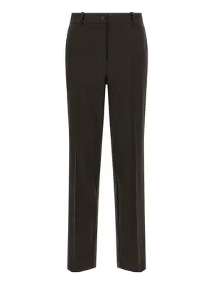 P.a.r.o.s.h Pleated Tailored Trousers - Brown