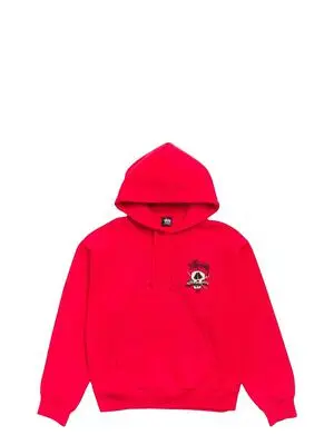 StÜssy Stussy Fresh Foils Hoodie Garment Dyed 'red' Redd