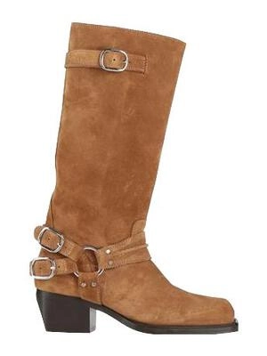 Sandro Boot Size Leather - Camel
