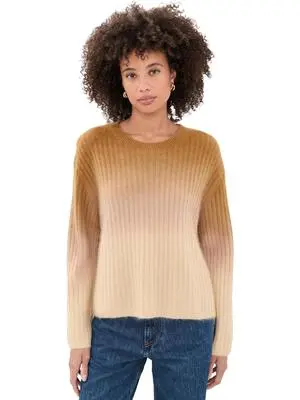 Rag & Bone Jane Brushed Ombre Crew - Cammt