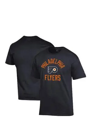 Champion Philadelphia Flyers Primary Logo Jersey T-shirt - Black