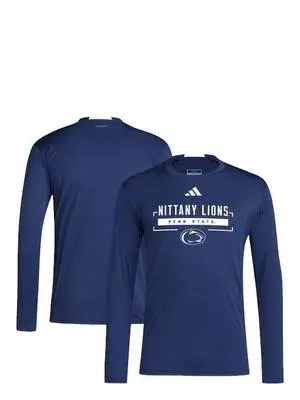 Adidas Penn State Nittany Lions D4t Long Sleeve T-shirt - Navy