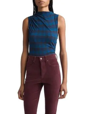 VERONICA BEARD Sylviani Funnel Neck Tank