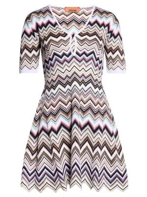 Missoni Short Sleeve Minidress - Smspl