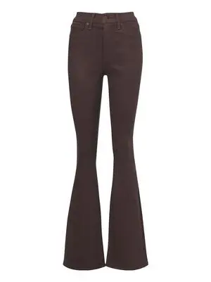 VERONICA BEARD Beverly Coated Flared Jeans