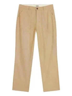 Scotch & Soda Harper Straight-leg Trousers - Neutrals