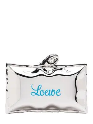 Loewe X Cosima Von Bonin Blown Clutch Silver