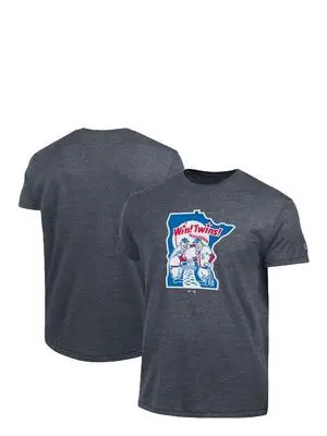 Champion Minnesota Twins Cooperstown Logo Tri-blend T-shirt - Navy