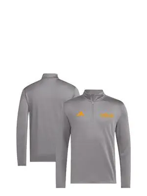 Adidas Tennessee Volunteers Ultimate365 Cozy Quarter-zip Top - Gray