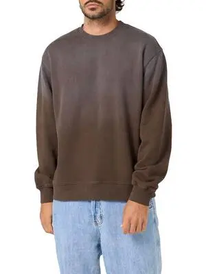 O'Neill Og Logo Box Ombré Crewneck Sweatshirt - Earth