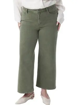 BAYEAS Mid Rise Wide Leg Jeans Initia