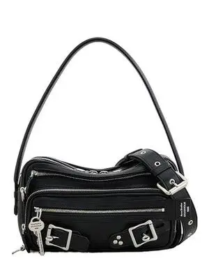 Acne Studios Camero Party Belts Shoulder Bag - Black