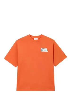 Off-White Arrows-print T-shirt - Orange