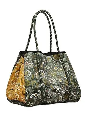 POP UPS BRAND Everyday Tote - Green Pattern