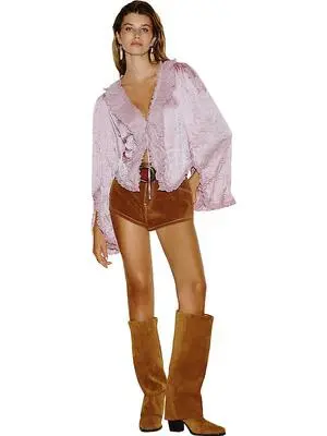 GOOD AMERICAN Better Than Suede Micro Shorts