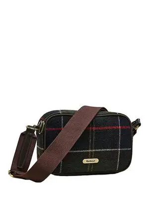 Barbour Cont Tartan Mi Crossbody Bag Green Pattern