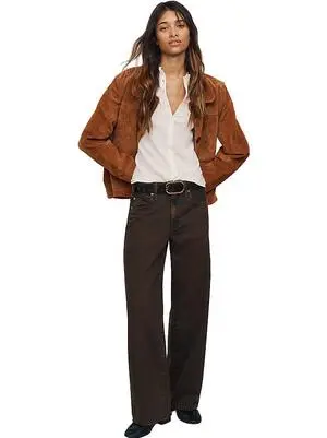 AMO Kira High Rise Straight Leg Jeans