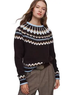 HUNTER Fair Isle Sweater