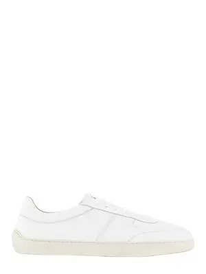 BORN OUTSIDE Corso Panelled Calf Leather Sneakers - Neutrals