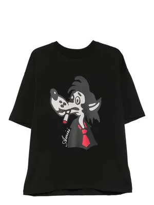 Amiri Graphic Print Crew Neck Short Sleeve T-shirt - Nero