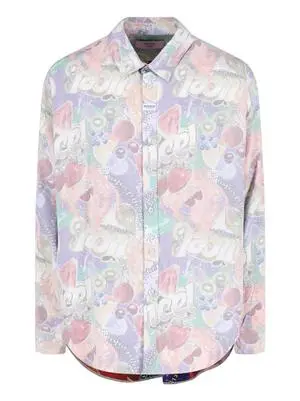 Martine Rose Graphic Print Button-up Shirt - Multicolour