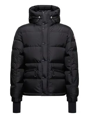 MONCLER Moncler Water-Repellent Down Ski Jacket With Powder Skirt, Adjustable Hood & Ripstop Lining